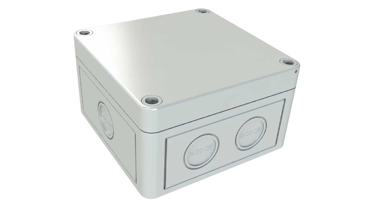 SK-14 Polycarbonate Enclosure with Knockouts - NEMA 4X Rated